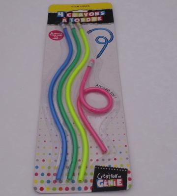 China colourful  flexible pencils for sale