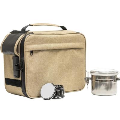 China Multifunctional Case 2021 New Hard Shell Smell Proof Bag With Combination Lock Smell Proof Stash Box Container for sale