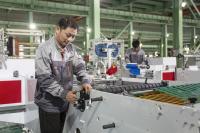 China Fully Automatic 3 Side Sealing 2 Side Sealing Vacuum Bag on Roll Machine for sale