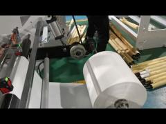 Small Scale PP PE hot Side Seal Pouch plastic bag Making Machine 150pcs/min