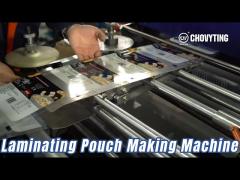 Multifunction Ziplock Laminating Pouch Making Machine 120pcs/min For Beverage