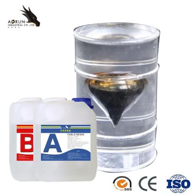 China 1:1 AB Art Epoxy Resin Curing Coating Thick Pour Epoxy Two Component for sale