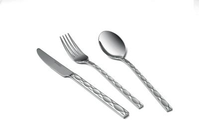 China 18/10 mirror stainless steel cutlery flatware for sale