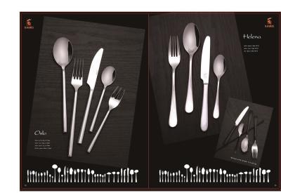 China high quality 24pcs stainless steel flatware set, cutlery set 18/10 mirror finish for sale