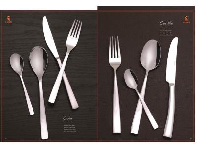 China high quality 24pcs stainless steel flatware set, cutlery set 18/10 mirror finish for sale