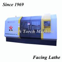 China Floor Type CNC Flange Lathe Machine CK64250 2500mm Swing Diameter High Accuracy for sale