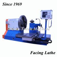 China Floor Type CNC Flange Lathe Machine CK64250 2500mm Swing Diameter High Accuracy for sale