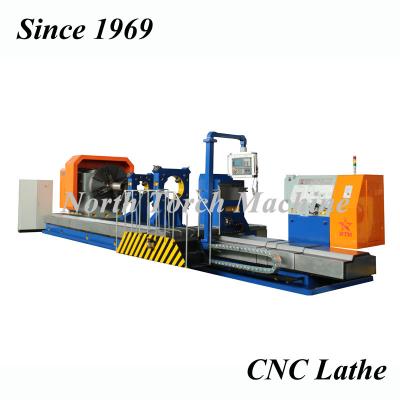 Cina Durata della vita lunga corrente stabile del grande tornio per metalli accurato di CNC in vendita