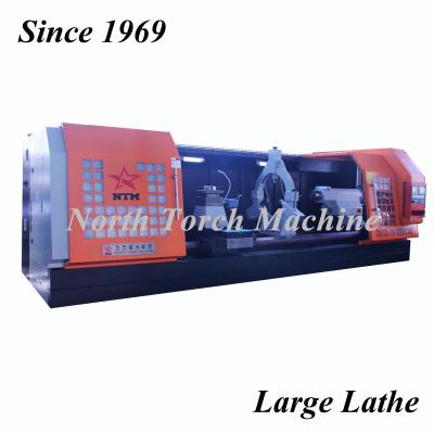 China Tubo durable que rosca el torno, sistema de control inteligente del torno del metal del CNC en venta