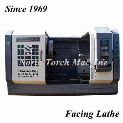 China máquina herramienta CNC de 6T 15T, establo del torno del metal del CNC que corre para hacer frente en tubo en venta