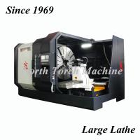 China Industrial CNC Lathe Machine Heavy Duty Face Lathe 1250mm Swing 15KW for sale
