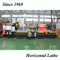 China High Speed Conventional Lathe Machine Metal Casting 800mm Swing for Threading Pipe for sale