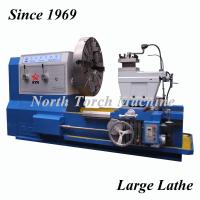 China High Speed Conventional Lathe Machine Metal Casting 800mm Swing for Threading Pipe for sale