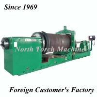 China Flat Bed Pipe Threading Lathe Machine For Threading 355 Spindle Hole Pipe for sale