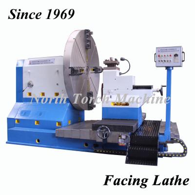 China 2500mm het Draaiende Flens Horizontale Onder ogen zien in Draaibankmachine Te koop