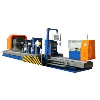 China Facing Tapping Graphite Eletrode Horizontal CNC Lathe for sale