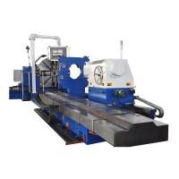 China Facing Tapping Graphite Eletrode Horizontal CNC Lathe for sale