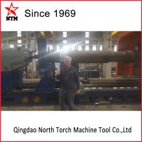 China Facing Tapping Graphite Eletrode Horizontal CNC Lathe for sale