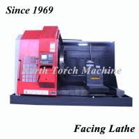 China CNC Horizontal Facing Lathe Machine CK64125 1250mm Swing for Heavy Duty Flange Turning for sale