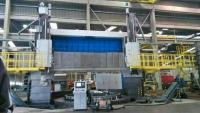 China CNC Double Columns Vertical Lathe 4000mm Max Diameter 3000mm/min Rapid Feed for sale