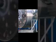 4 Guide Rails Horizontal Lathe Machine Conventional For Turning Shaft