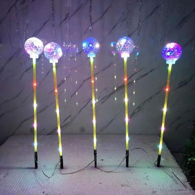 Cina Bedroom/Living Room/Wardrobe/Bar Led Ground Light Xmas Luminous Copper Wire Ball Landscape Park Street Decoration Outdoor Ground Lighting in vendita