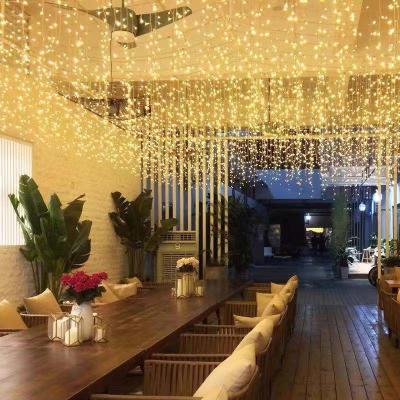 Cina 24V Ice Type Solar Bar Decoration Light Holiday Garden Party Waterproof String Lights Outdoor Holiday Lighting in vendita