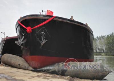 中国 引きの頑丈な容器のための膨脹可能な海洋のゴム製エアバッグ 販売のため
