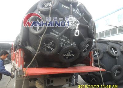 China Air floating ship Yokohama Fender for military ports , warship for sale