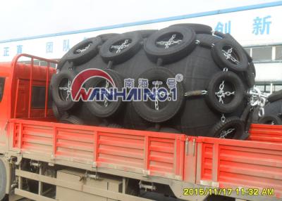 China Ocean Platforms Air block foam boat fenders , quay / wharf fenders for sale