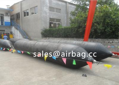 China Ship launching boat pontoon marine airbag Approved ISO 14409 1.2 x 15m for sale