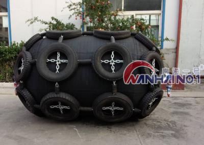 China Nanhai NO.1 Pneumatic Marine boat rubber fender Passed ISO 17357 for sale