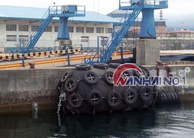 China 2x3.5m floating rubber fenders marine pneumatic yokohama fender for ship and dock for sale