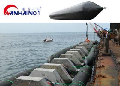 China Inflatable floating airbag salvage marine rubber airbags passed ISO 14409 for sale