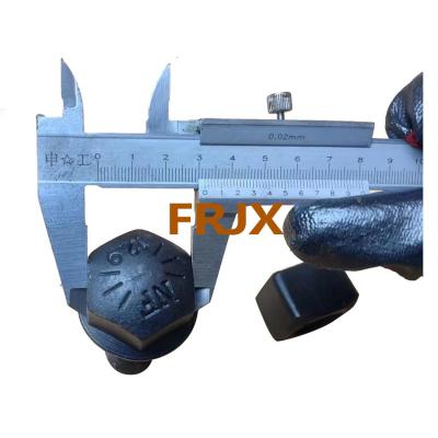 China Bolinhos de trilho de escavadeira forjada com zinco acabamento preto simples direção do fio da mão direita para maior durabilidade à venda