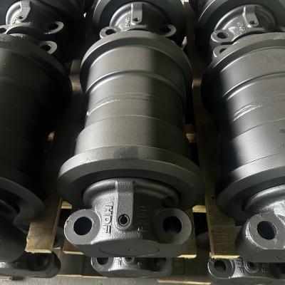 China Rolos de trilhos de escavadeira Caterpillar 50Mn/40Mn2 forjados para máquinas de construção à venda