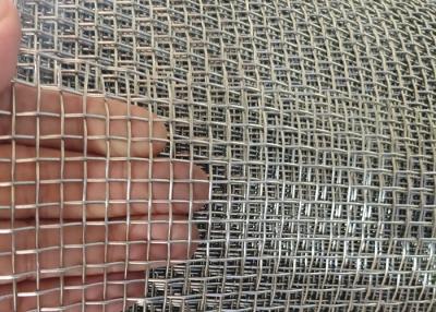 China 316 / 304 Stainless Steel Woven Wire Mesh , 4X4 Plain Weave Fabric for sale
