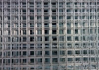 Cina Cavo saldato Mesh Panel di acciaio inossidabile 1 x 1 colore dell'argento di 12 calibri in vendita