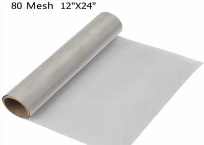 China 1M X 100F Edelstahl-Draht Mesh Roll 80X80 Mesh For Sieving/Entstörung zu verkaufen