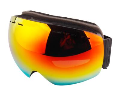 China 2017 wholesale price protective eye goggles ski goggles with high quality and white color for sale