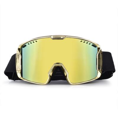 China 2018 new style ski snow snowboard goggles snow goggles with mirrored REVO coating lens for sale