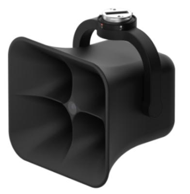 China 130dB Drone Loudspeaker Small Drone Megaphone 15W Built In Camera for sale