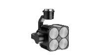 Quality High Power DJI Matrice 300 Payload 128W Drone Spotlights 20000 Lumens for sale