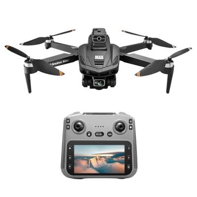 China New V168 Max Professional 5G GPS Drone 8K HD Dual Camera Brushless Foldable RC Quadcopter 5KM Flight Large Screen Quadcopter for sale