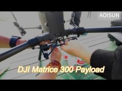 4 hooks dji drop system 10w drone delivery mechanism ip4x for dji m300
