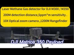 23w dji matrice 350 payload 13.6v drone gas detector high sensitivity