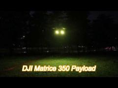 red blue dji led lights max 80w drone strobe lights for dji m350