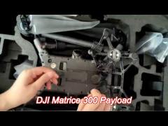 quick release sturdy dji matrice 300 payload drone grenade launcher with 13.6v working voltage