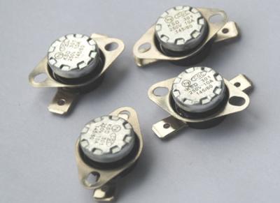 China 250V/16A ksd301 bimetal snap action thermostat for sale