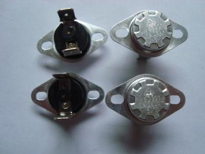 China 250V/16A ksd301 bimetal snap action thermostat for sale